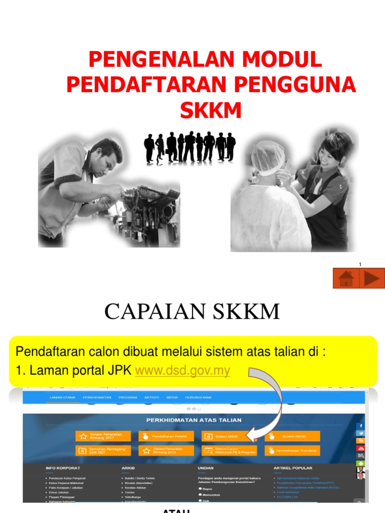 Lampiran 1 MANUAL PENGGUNA PERMOHONAN PPT SKKM 2020 | PDF