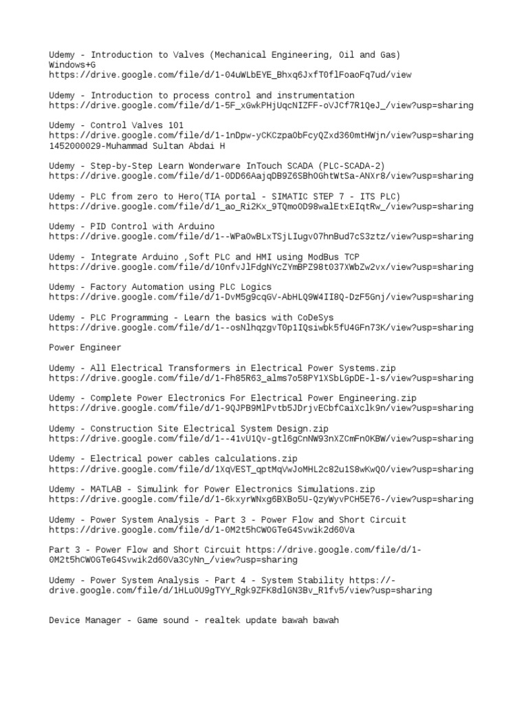 Note | Download Free PDF | Programmable Logic Controller | Process Control