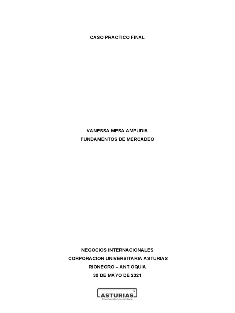 Caso Practico Final | PDF | Nike | Marca