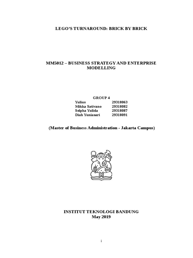 Lego'S Turnaround: Brick by Brick | PDF | Economies | Business
