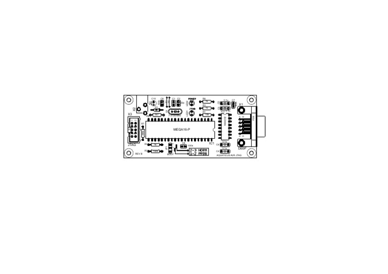 Aquaticus AVR JTAG Circuit Diagram | PDF