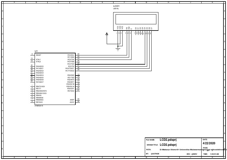 Rangkaian Skematik Tugas II | PDF