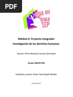 Proyecto Integrador Modulo 8 | PDF | Derechos humanos | Discriminación