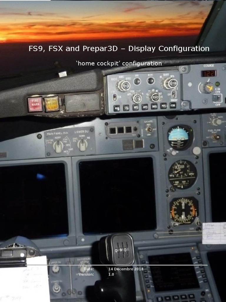 Optimize FS9, FSX and P3D Display Settings | PDF | Office Equipment ...