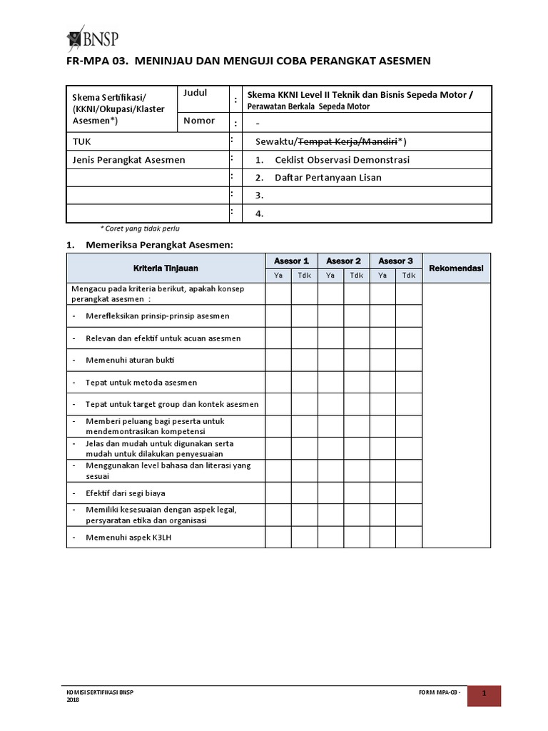 Form FR - Mpa-03 | PDF