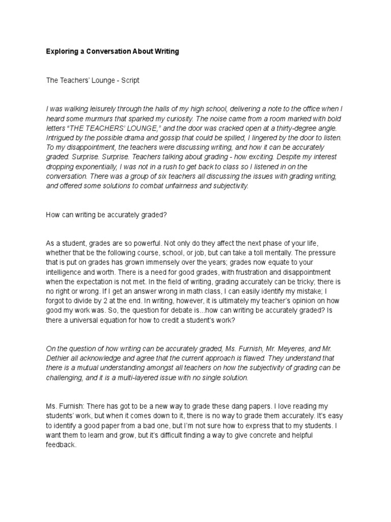 wp1 - Final Portfolio | PDF | Rubric (Academic) | Teaching Method