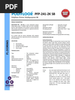 05.PFP - 261 (Rev) | PDF | Concrete | Epoxy