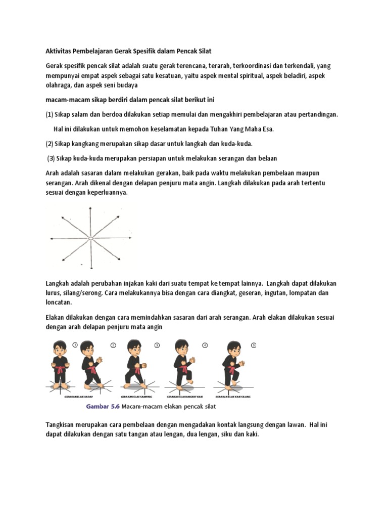 Materi San Tugas Bela Diri 7 Sks | PDF