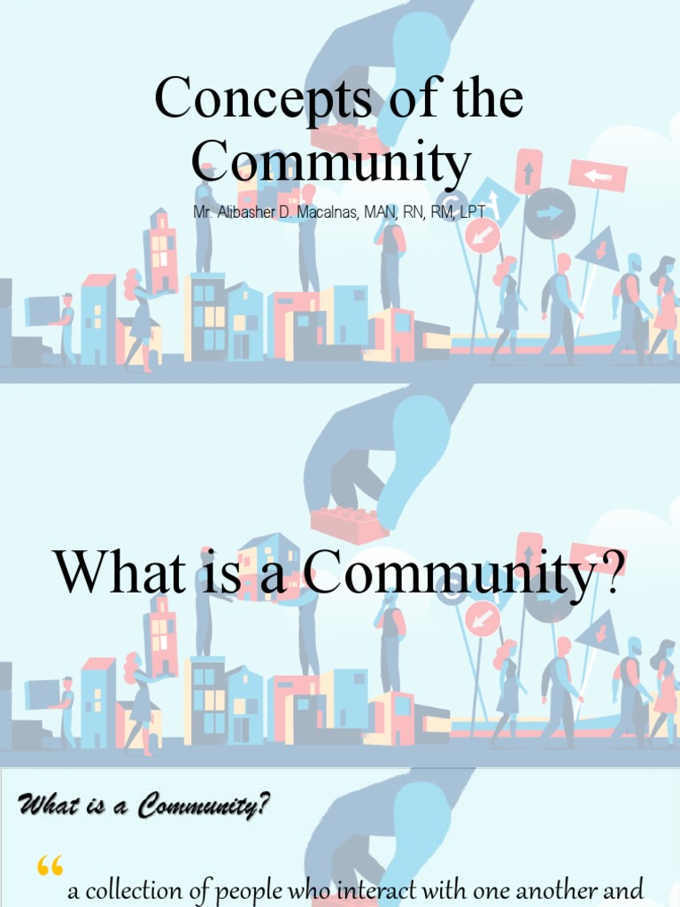 Concepts of The Community | PDF | Community | Social Group