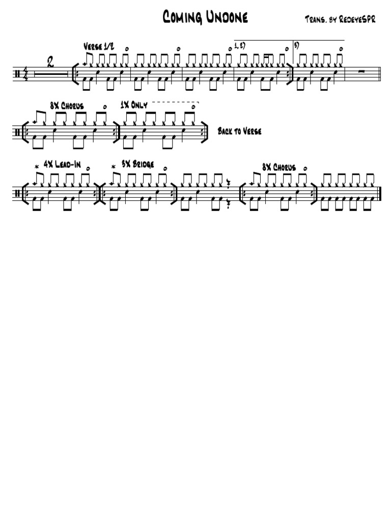 Coming Undone Korn | PDF