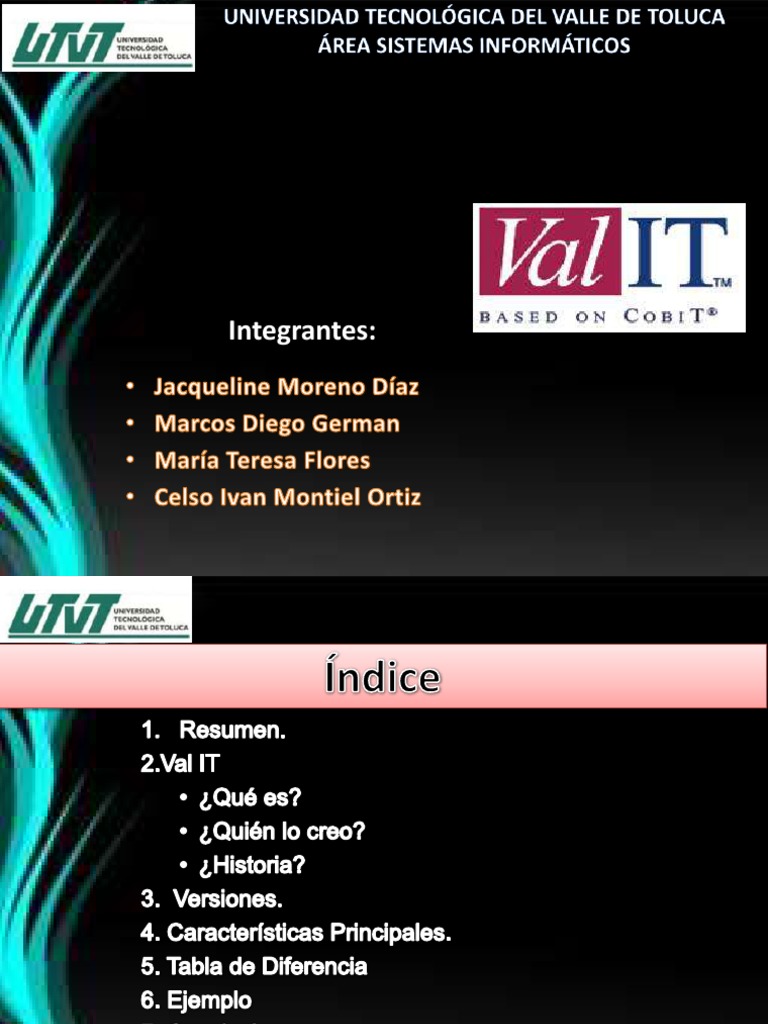 Val It | PDF | Cobit | Economias