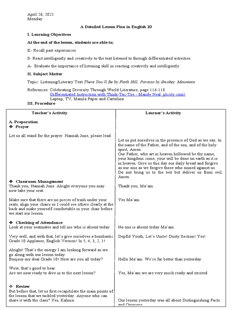 A Moving Lesson: Recalling Past Experiences and Remembering Those Who ...