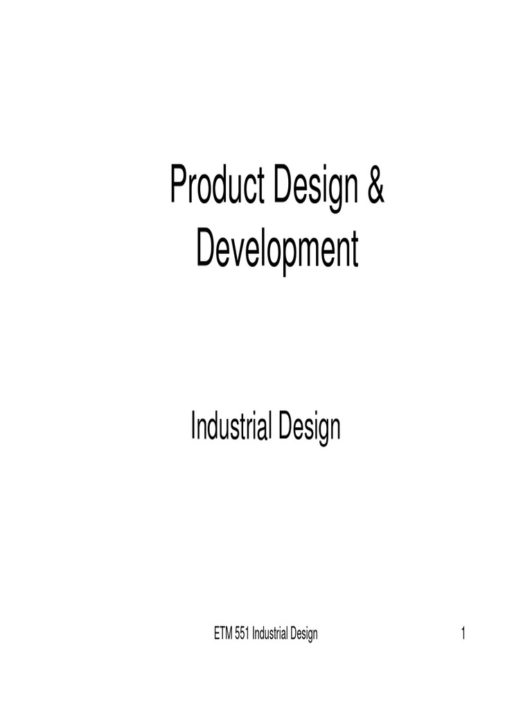 Industrial Design | PDF | Design | Communication