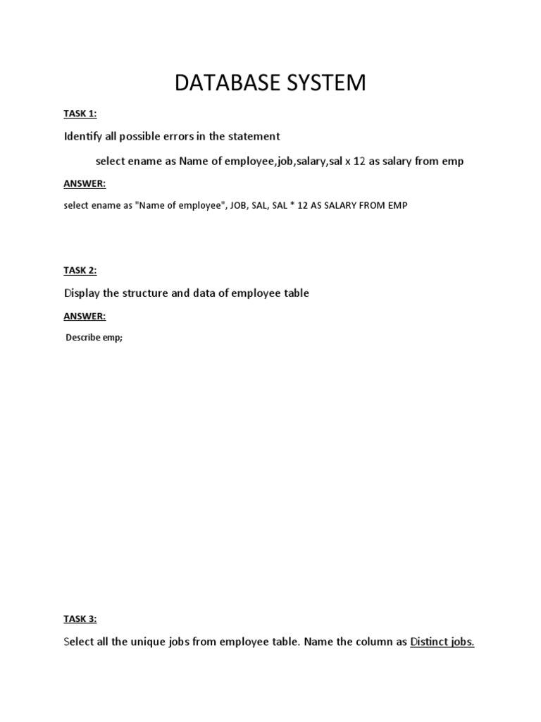 Database System | PDF