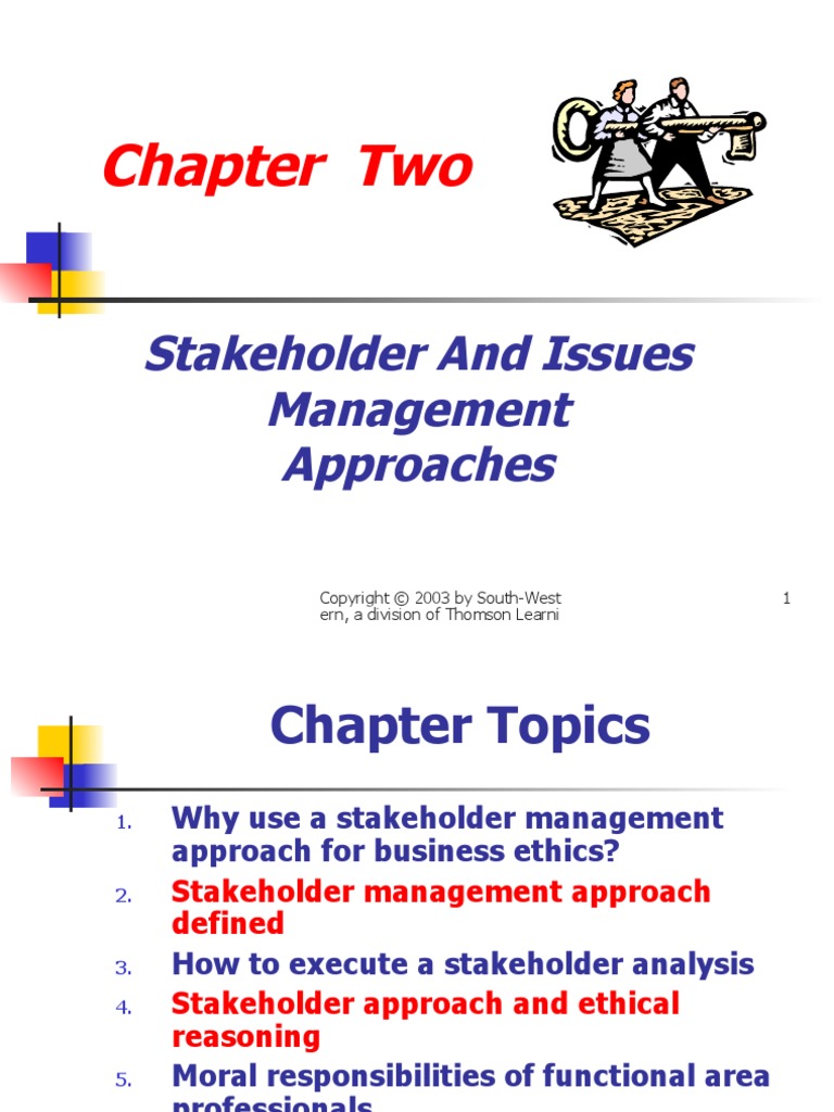 Chapter Two: Stakeholder and Issues Management Approaches | PDF ...
