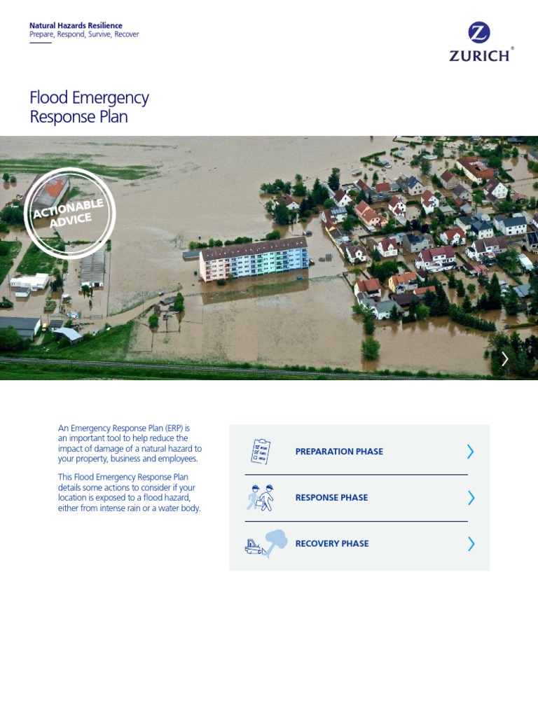 Flood Emergency Response Plan | Download Free PDF | Flood | Emergency