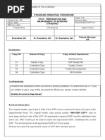 SOP For Procedure For Recovery and Reprocessing | PDF | Quality Assurance