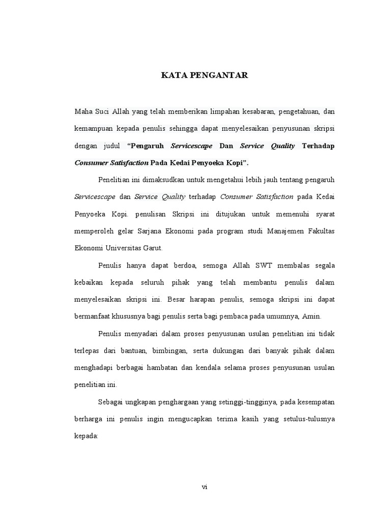 Halaman Pengantar Penulis Skripsi | PDF | Seni