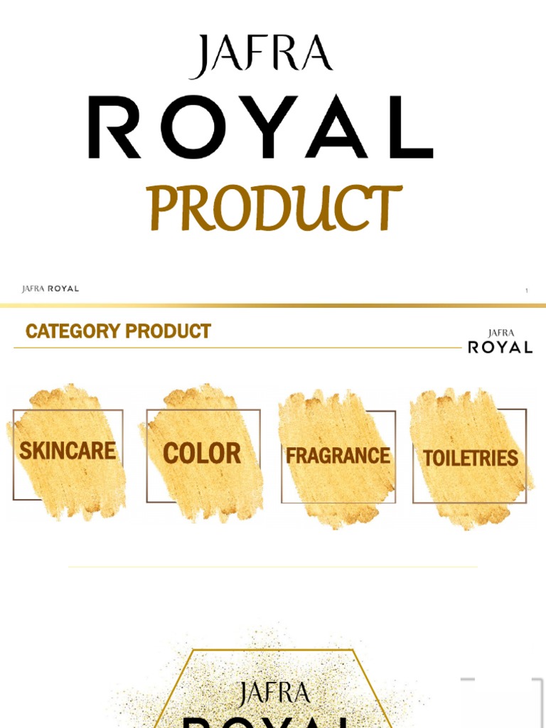 Jafra Royal Product | PDF