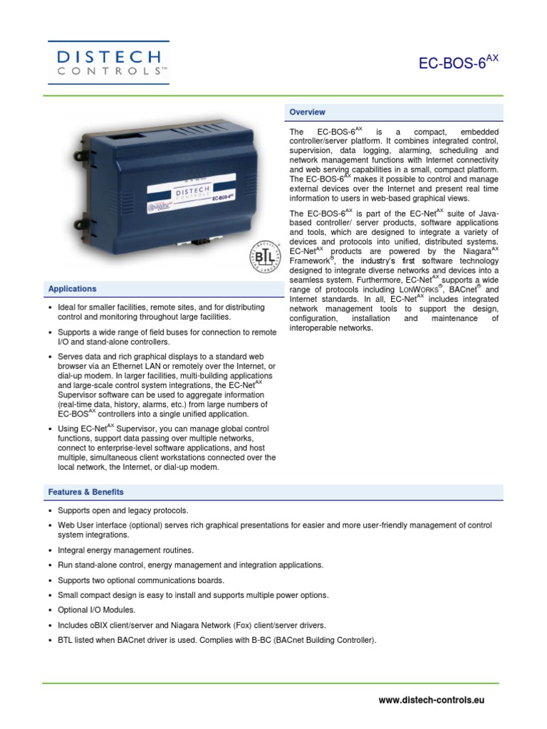 Eng Ec-Bos-6 Series | PDF | Computer Network | Programmable Logic ...
