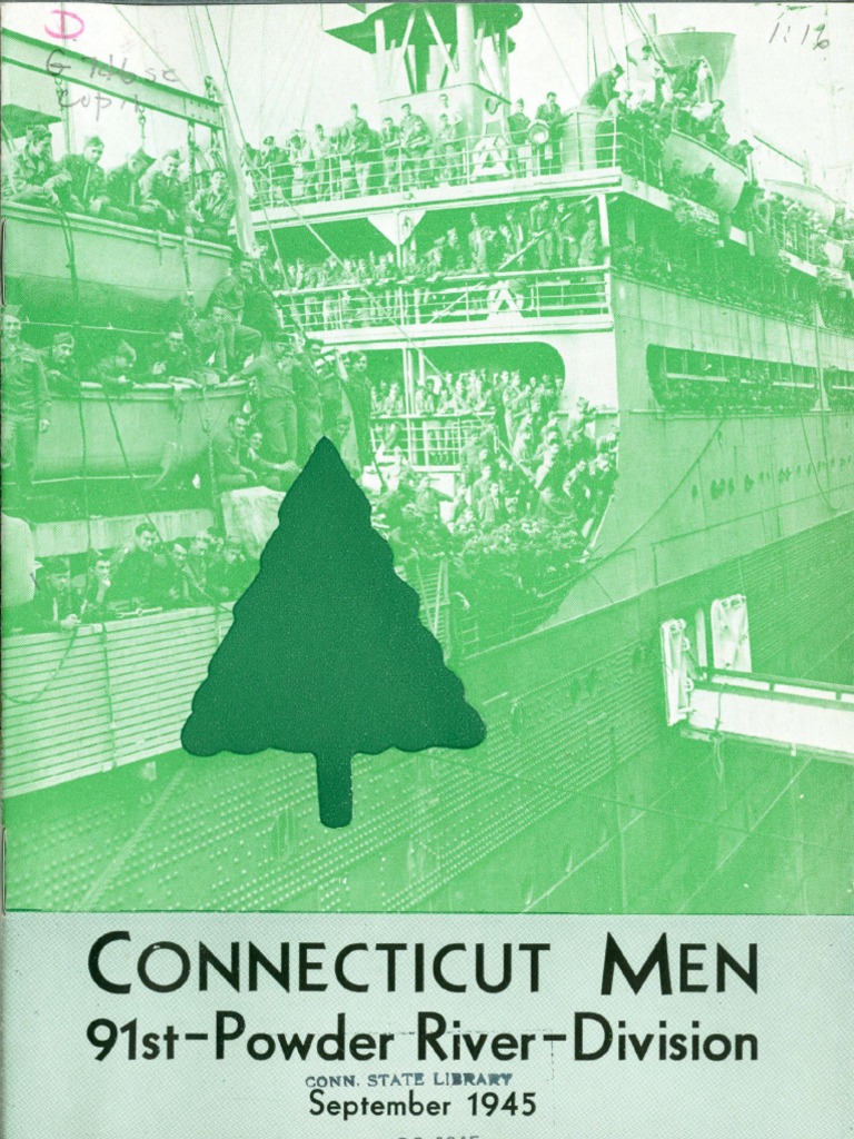 WWII 91st Infantry Division | PDF | Division (Military) | Military ...