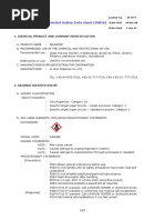 MSDS Un1002 Compressed Air | PDF | Safety | Occupational Safety And Health