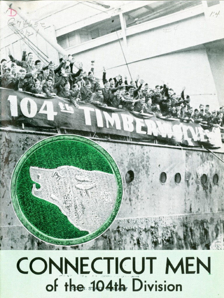 WWII 104th Infantry Division | PDF | Military | Military Science