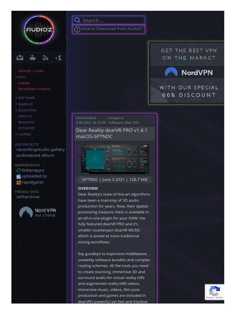 Dear Reality DearVR PRO v1.4.1 MacOS-SPTN | PDF