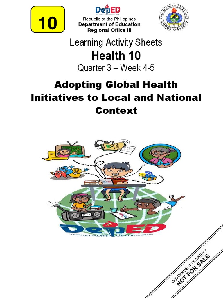 Mapeh Health Q3 4-5 | PDF | Global Health | World Health Organization