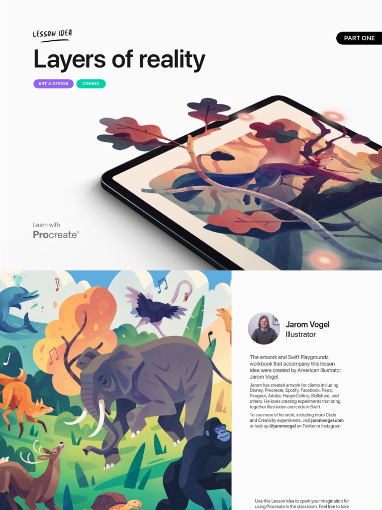 Layers of Reality: Lesson Idea | PDF | Augmented Reality | Swift ...