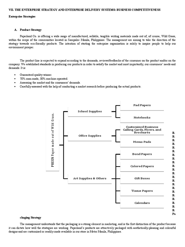 The Enterprise Strategy and Enterprise Delivery Systems | PDF | Pricing ...