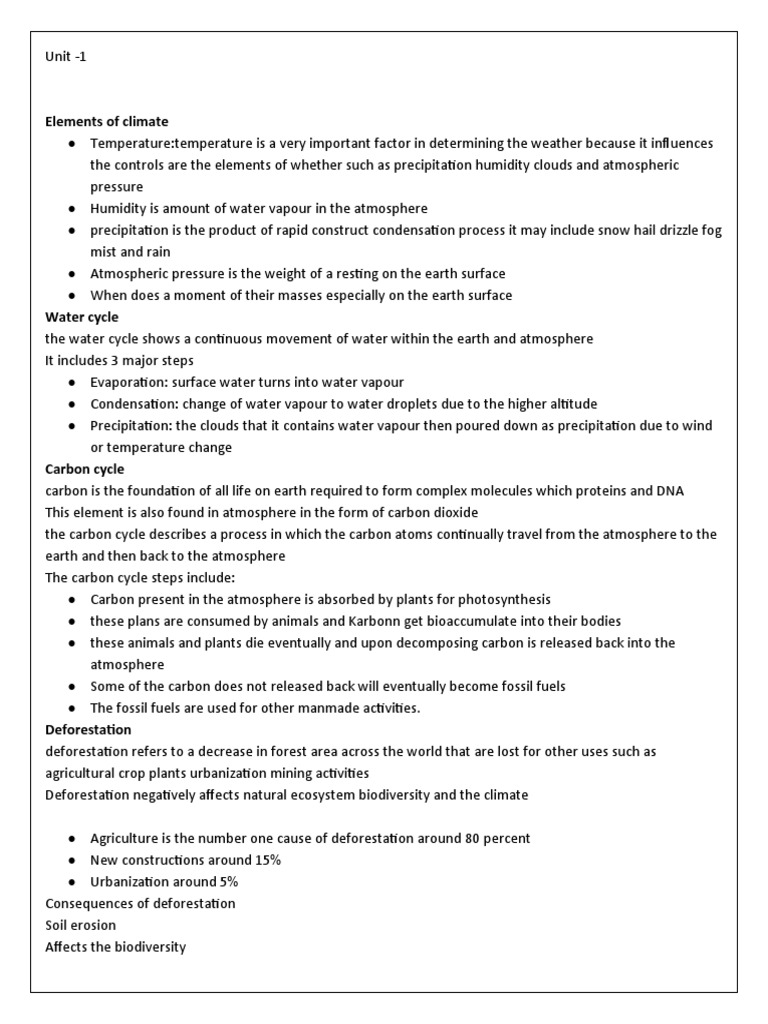 Elements of Climate | Download Free PDF | Climate Change | Ozone Depletion