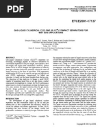 Procedimiento de Diseño de GLCC PDF | PDF | Vortices | Gases