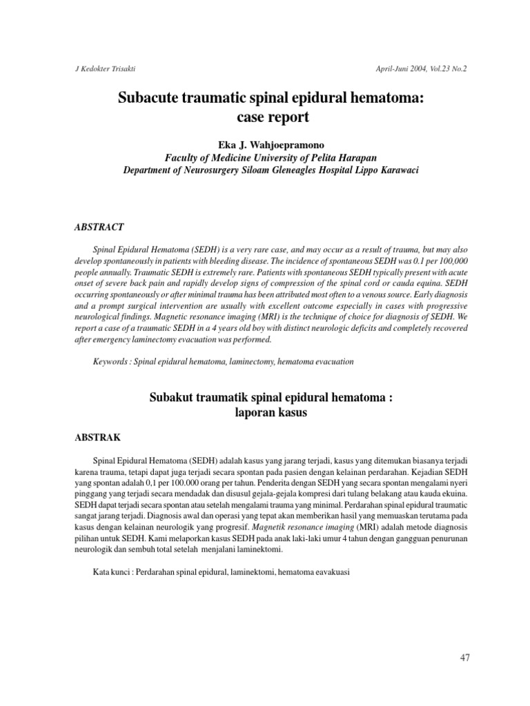 Tetraparese 1 | PDF | Sains & Matematika