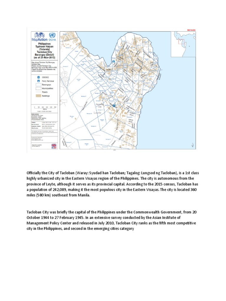 Tacloban City Map | PDF