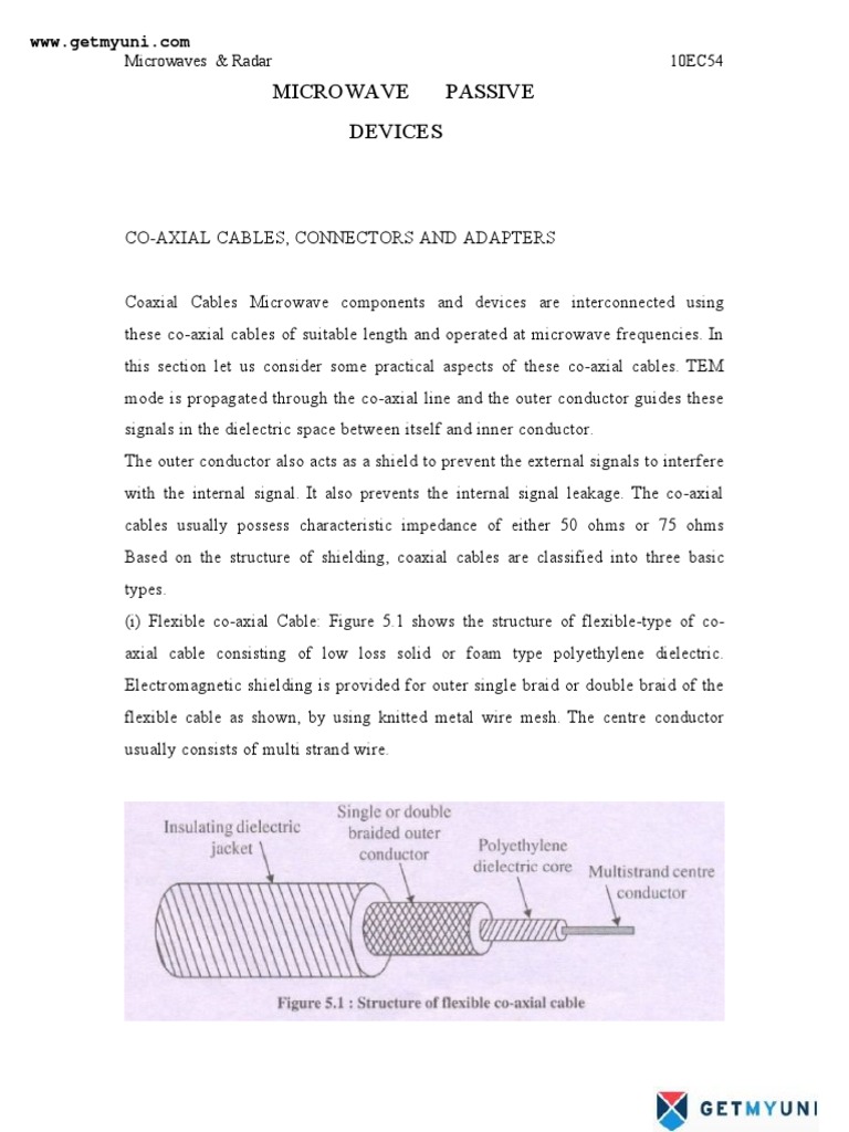Electronics Communication Engineering Microwave Engineering Microwave ...