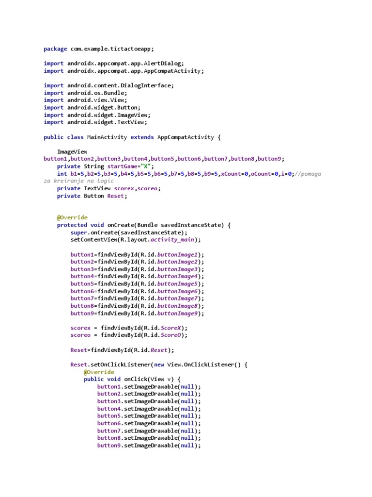 AndroidStudio MainActivity Ana | PDF | Android (Operating System) | Information Appliances