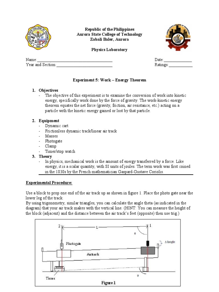 Experiment 5 (Physics) | PDF | Force | Physics