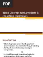 Bloock Diagram Reduction Summary | PDF | Feedback | Control Theory