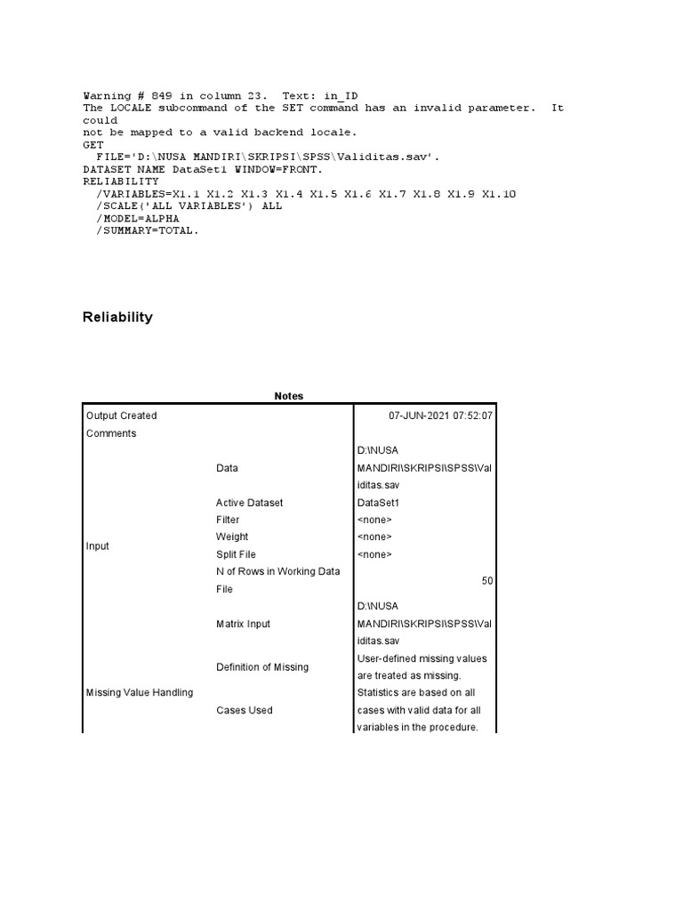Uji Multikolinieritas | PDF | Errors And Residuals | Dependent And Independent Variables