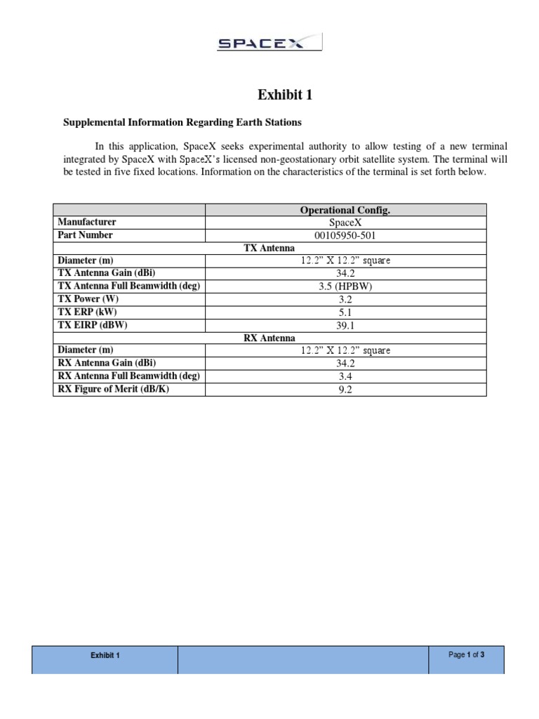 Starlink New Terminal | PDF