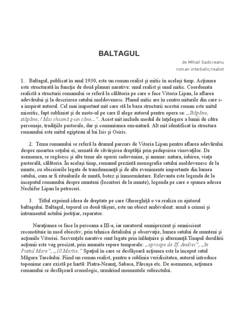 BALTAGUL | PDF