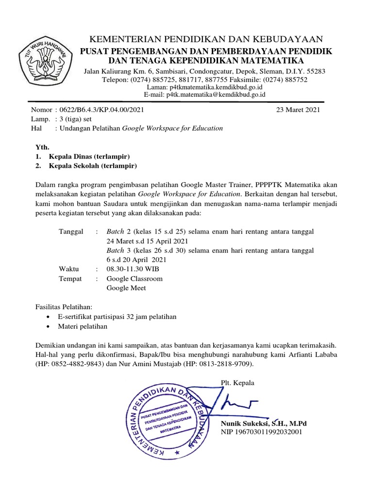 (0622) Pengimbasan GS Batch 2,3 | PDF