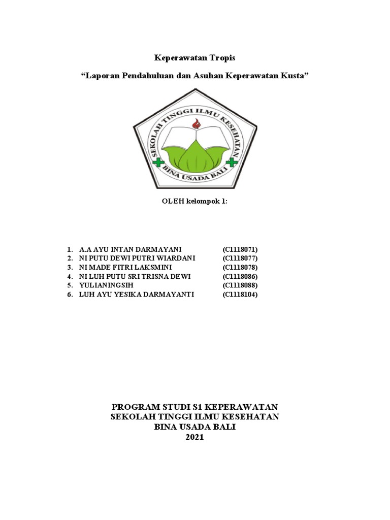LP, Askep Kasus Kusta | PDF