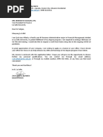 Letter For Late Enrollment | PDF