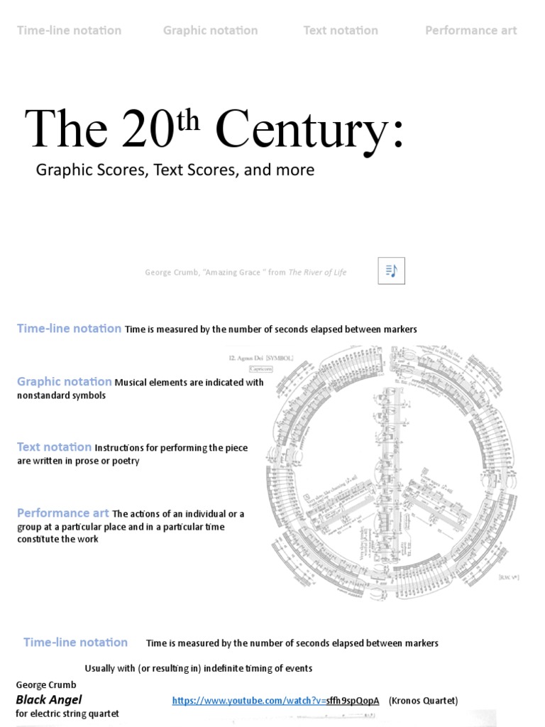 Graphic Music Scores and Text Notation | PDF | Musical Notation | Sheet ...