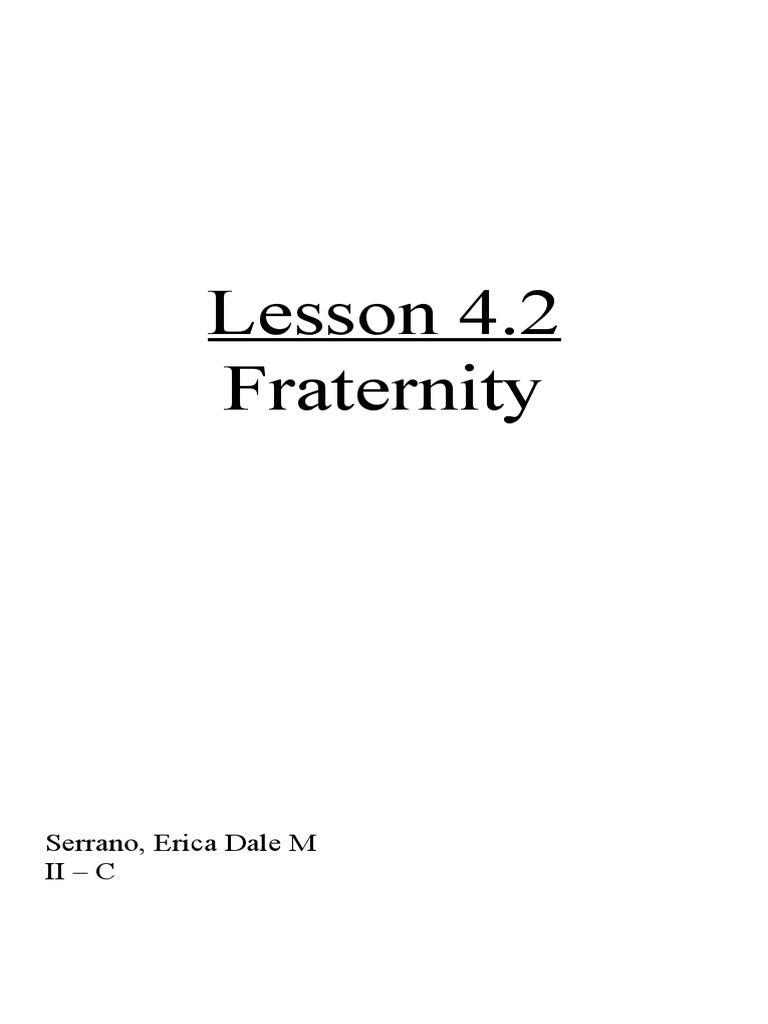 Frat | PDF