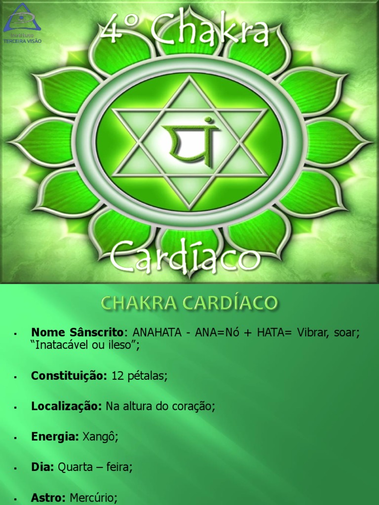 05 - Chakra Cardíaco | Download grátis PDF | Coração | Chacra