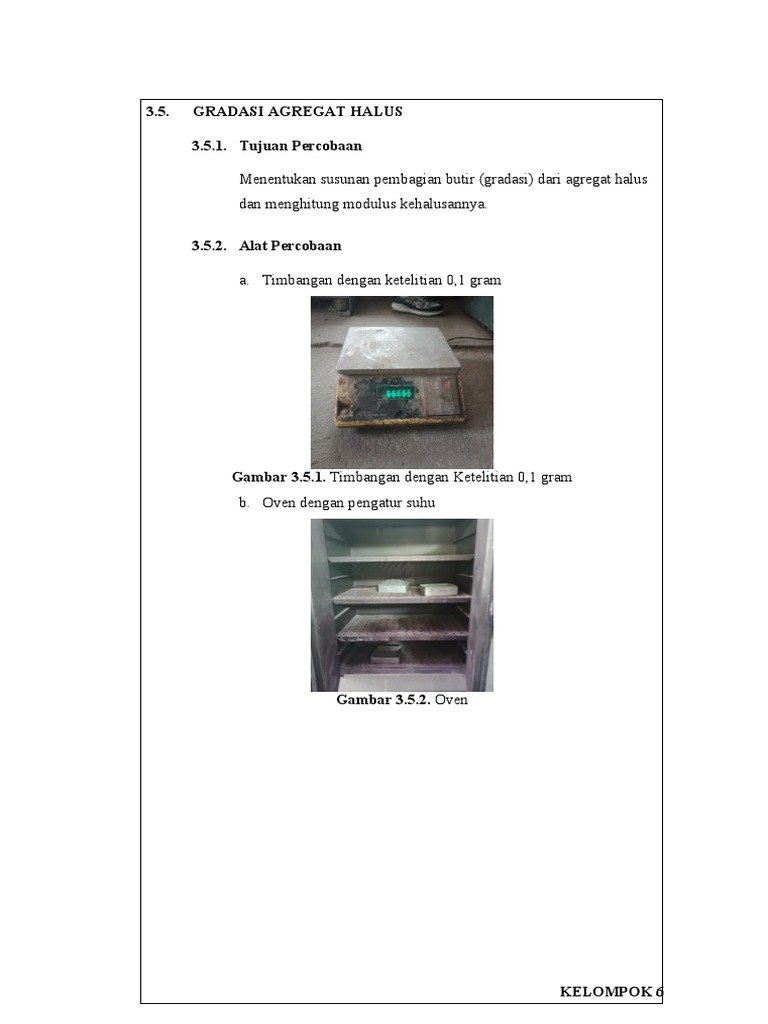 Modul e - Gradasi Agregat Halus | PDF