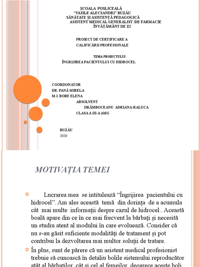Hidrocel Prezentare | PDF